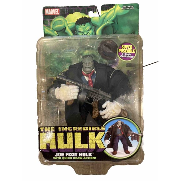Toybiz | Toys | 204 Toybiz Marvel The Incredible Hulk Joe Fixit Quick ...